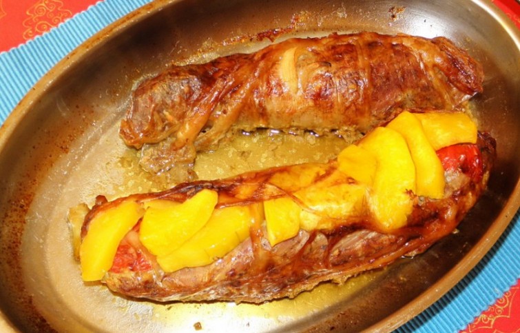 Svinjski file u mrežici