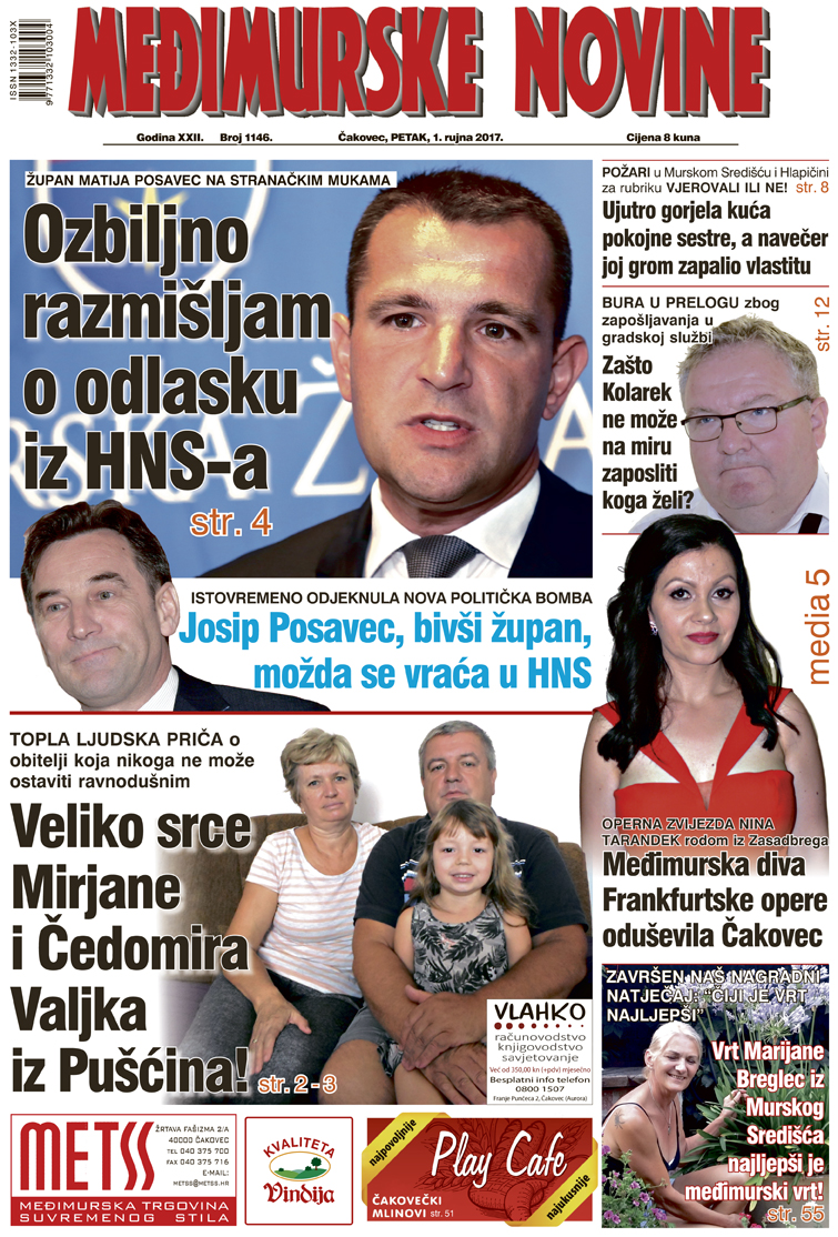 Petak je dan za nove Međimurske novine!