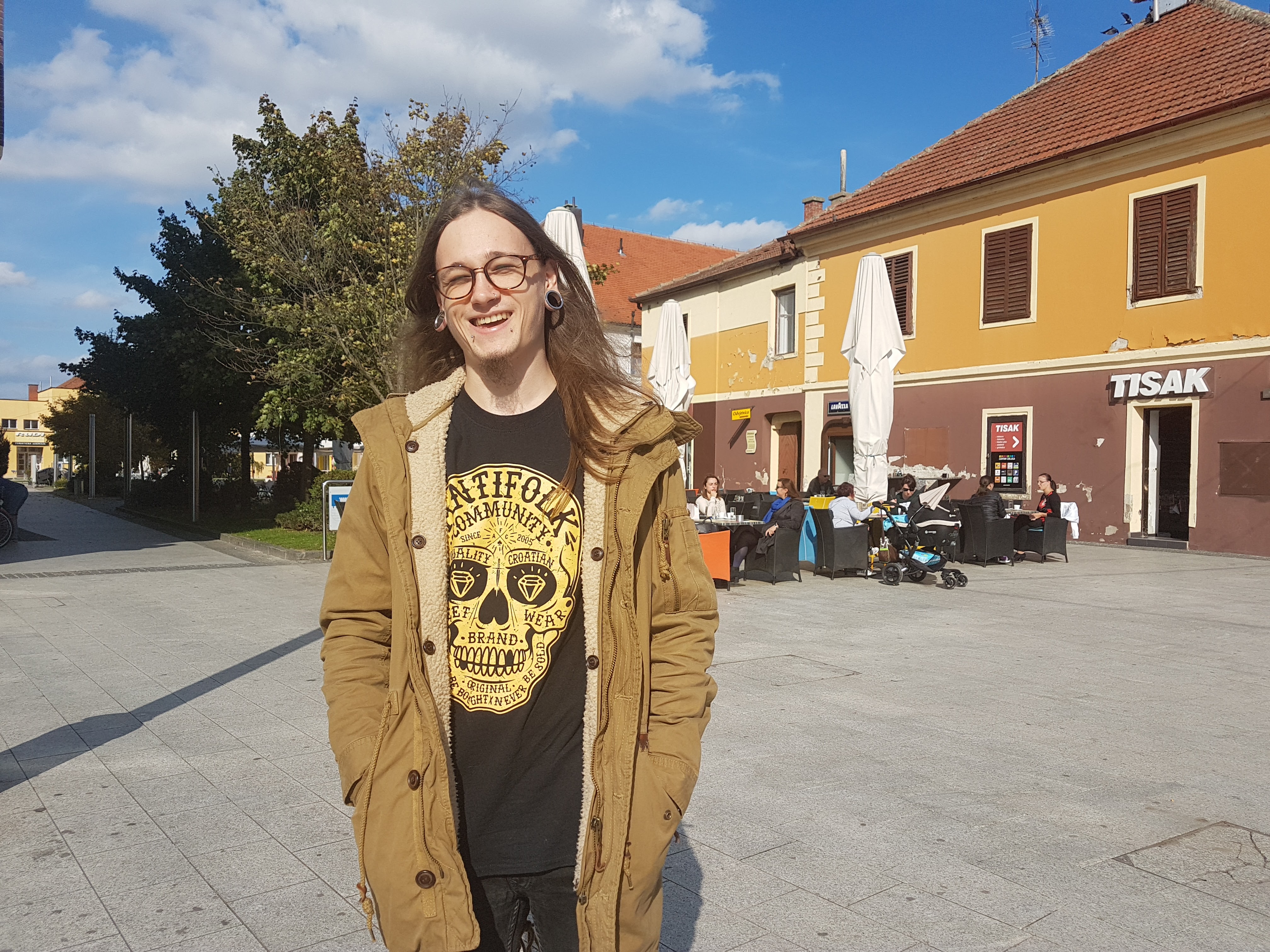 Marin Jurić Čivro prošetao gradom i najavio večerašnji humanitarni koncert