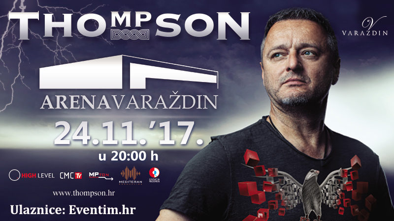 Požurite po ulaznice, Thompson nastupa u Areni Varaždin u petak