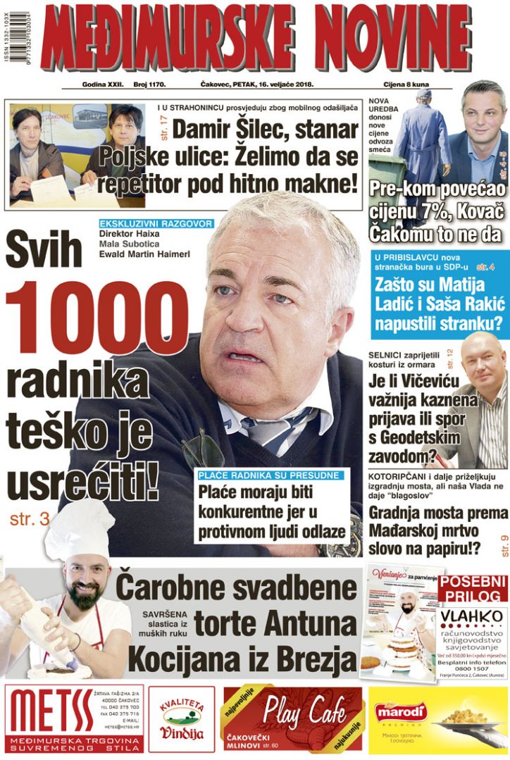 Petak je dan za nove Međimurske novine!