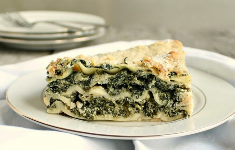 Lazanje sa špinatom