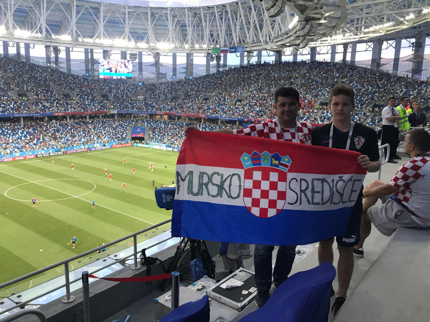 Međimurci Kristijan i Fran Antolović uživali u pobjedi Hrvatske protiv ...