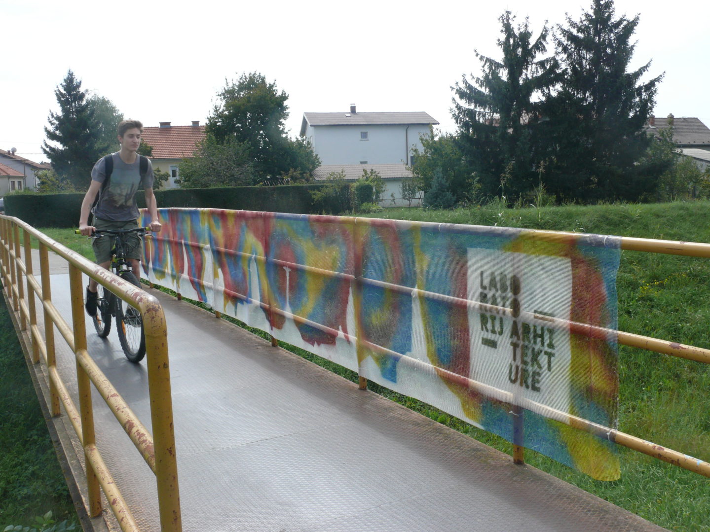 FOTO: Laboratorij arhitekture mostovima preko Trnave dao atraktivan izgled