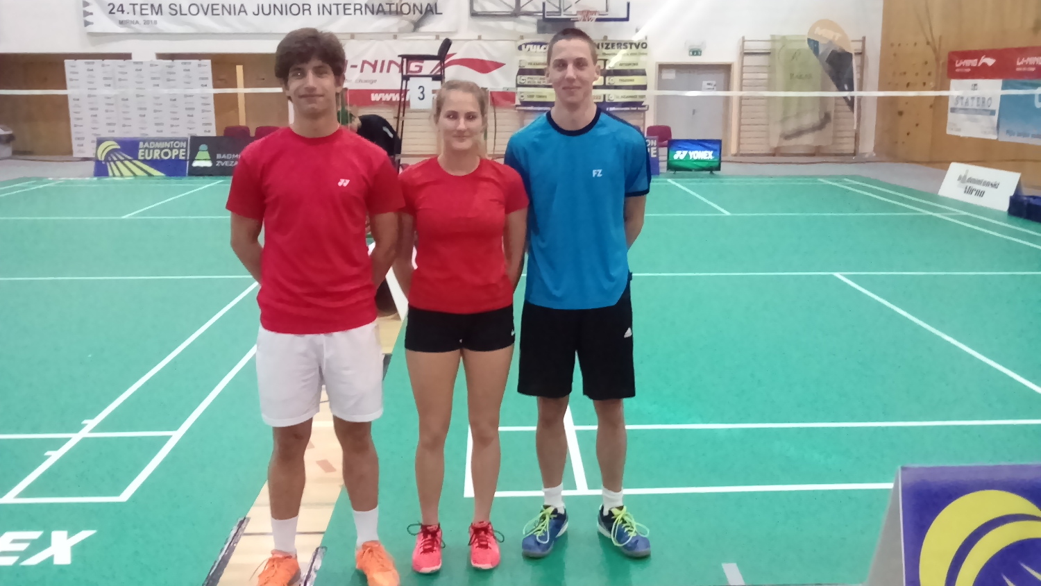 Međimurci Luka Grubić, Laura Horvat i Borna Vadlja igrali za juniorsku ...