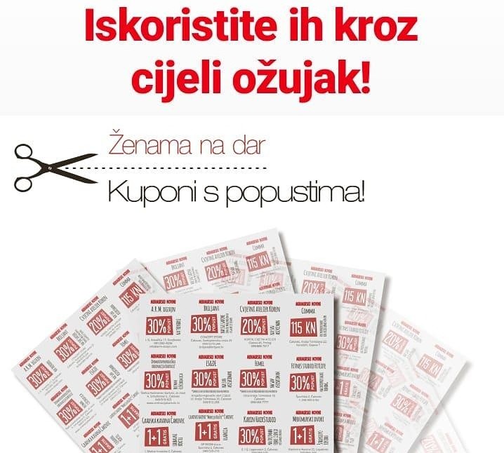 Kupone s popustima iz Međimurskih novina možete koristiti kroz cijeli ...