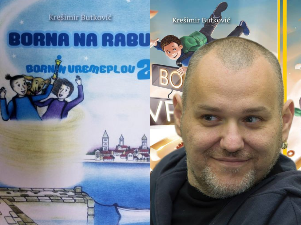 ''Borna na Rabu'' roman za djecu Krešimira Butkovića predstavlja se u ...