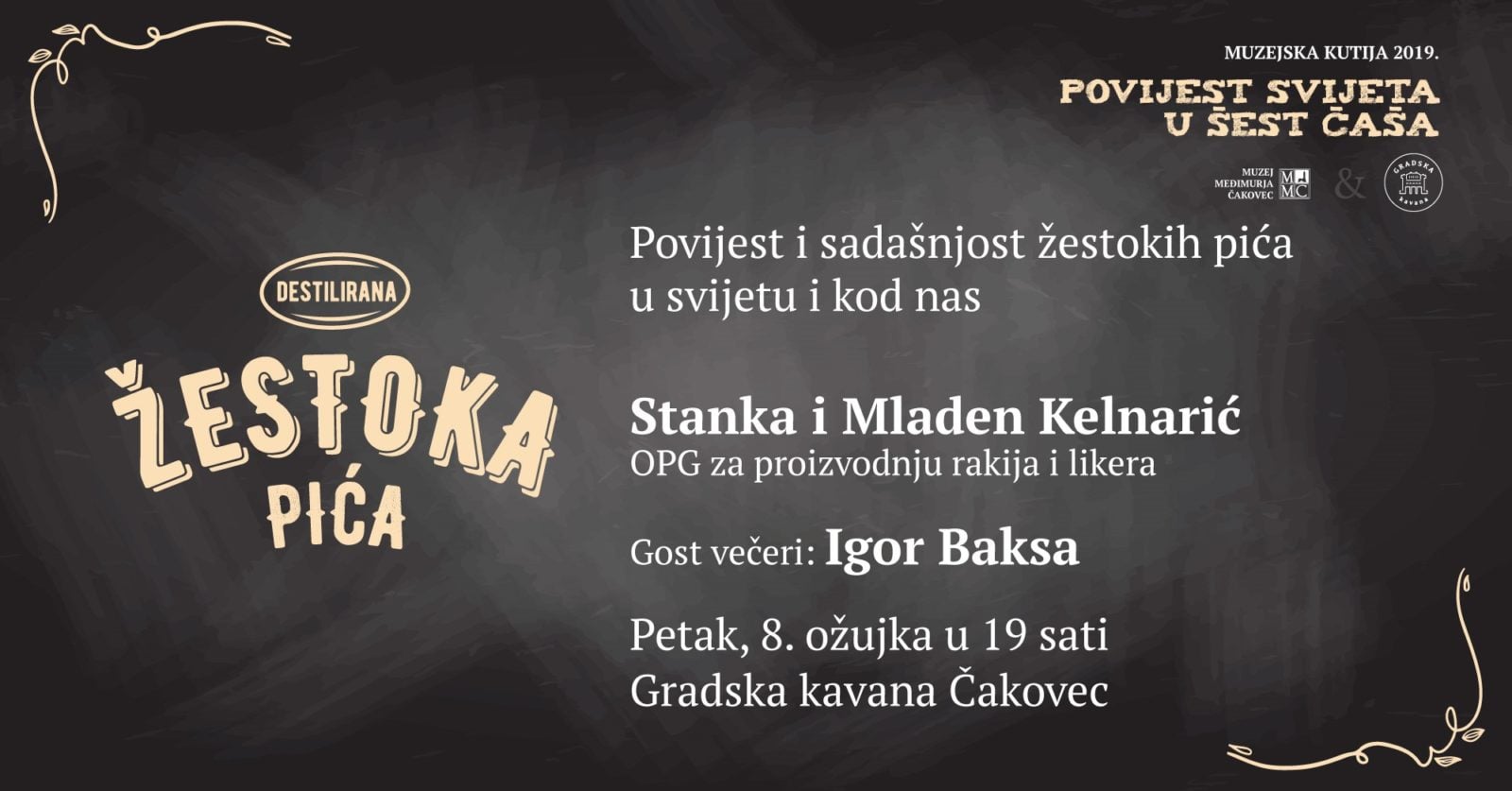 U čakovečkoj kavani Kelnerić likeri i Igor Baksa