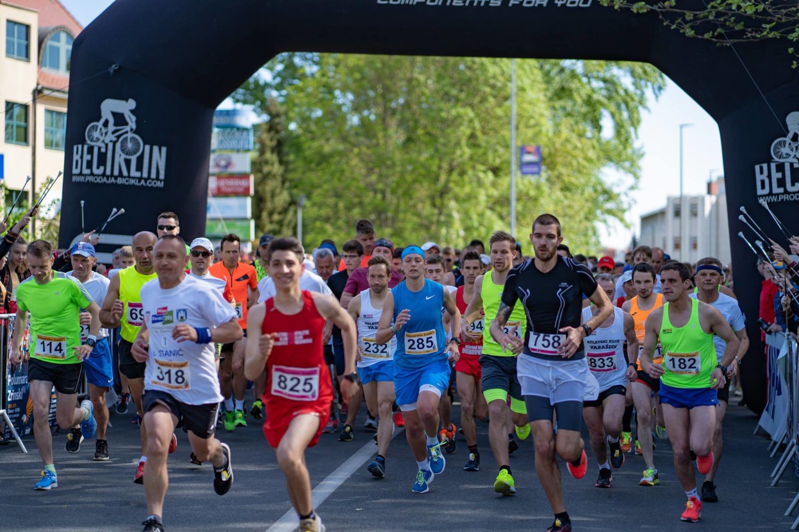 Od 9 do 12 sati Polumaraton Zrinskih u Čakovcu, neke ulice zatvorene za ...