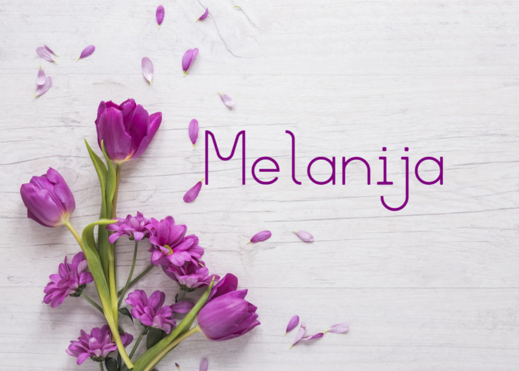 Danas svoj imendan slavi Melanija, pogledajte značenje imena prve dame ...