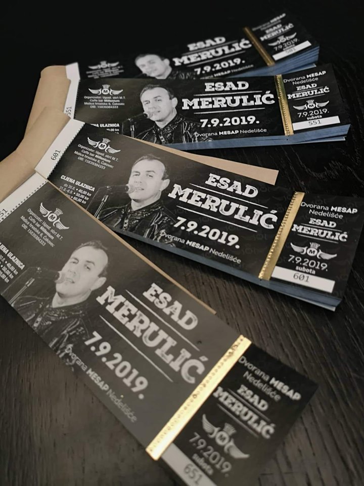 ESAD MERULIĆ na Mesapu 7. rujna, pogledajte gdje nabaviti ulaznice!