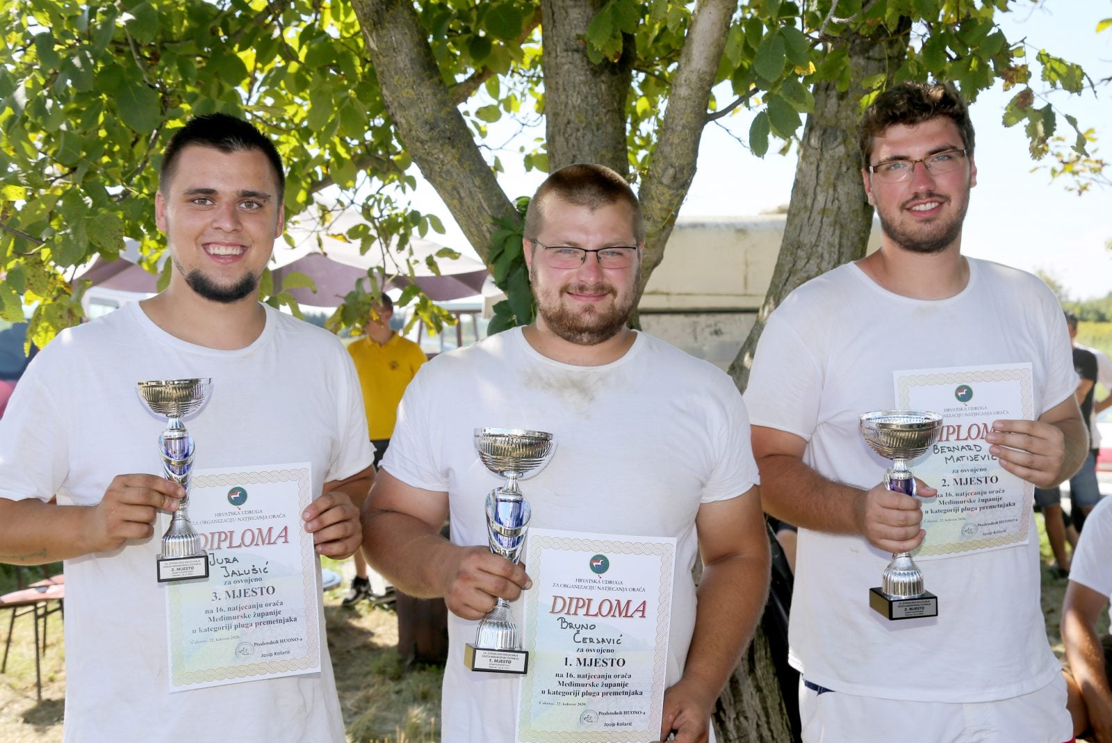 Nikola Perko i Bruno Čerjavić najbolji su orači Međimurja