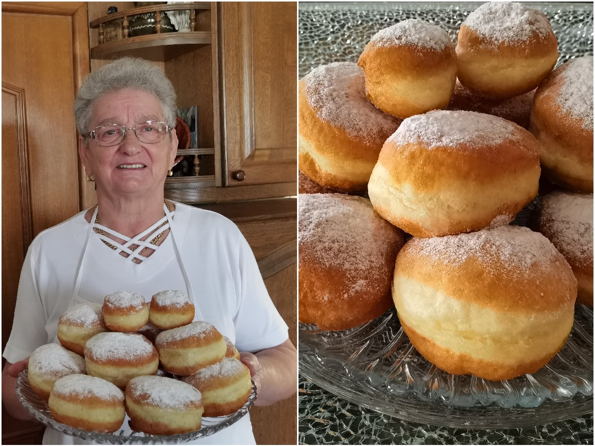 Marija Perhoč iz Murskog Središća priprema krafne kojima je nemoguće odoljeti