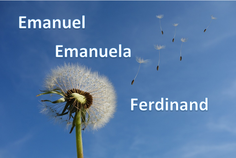 Danas slave imendan Emanuel, Emanuela i Ferdinand!