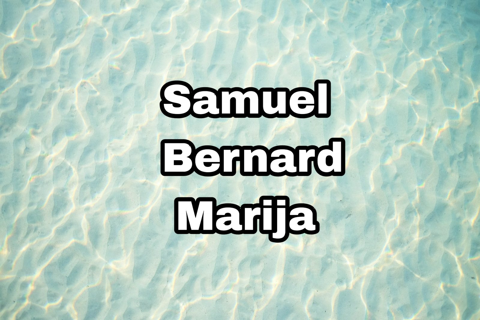 Imendan danas slave Bernard(a), Samuel i Marija