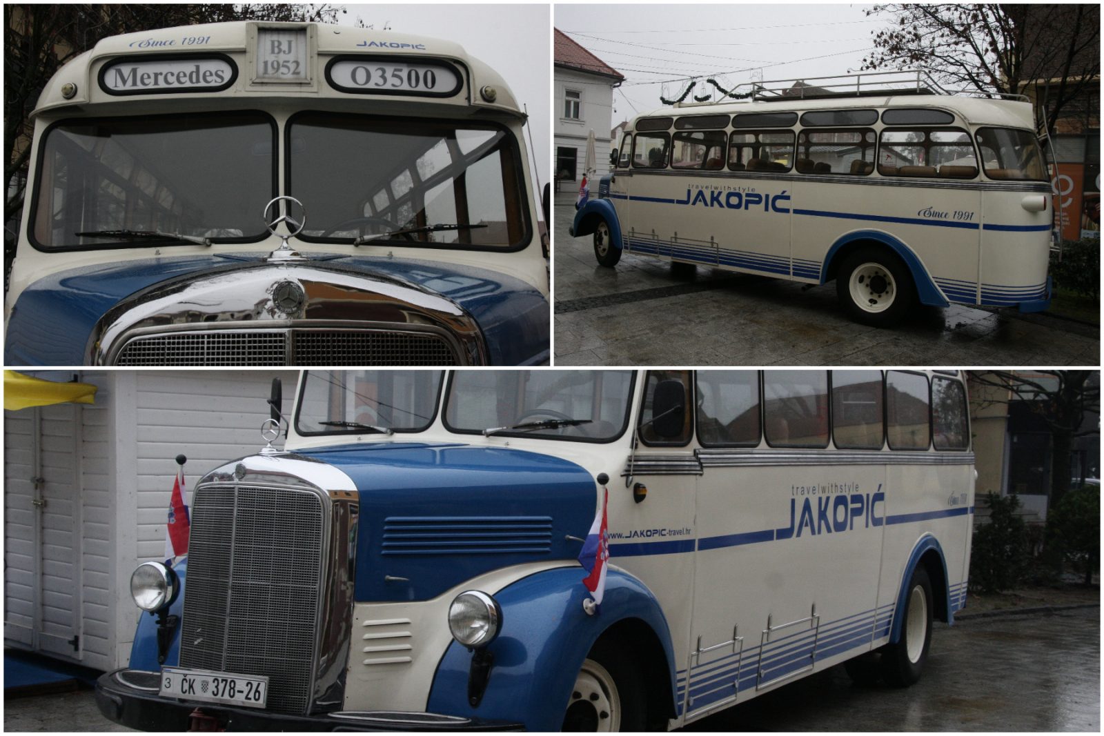 FOTO: Osvanuo stari autobus u centru Čakovca