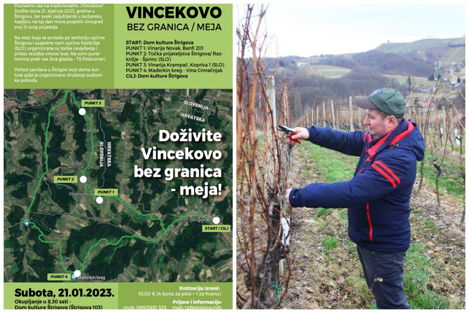 Štrigova: Doživite Vincekovo bez granica-meja!