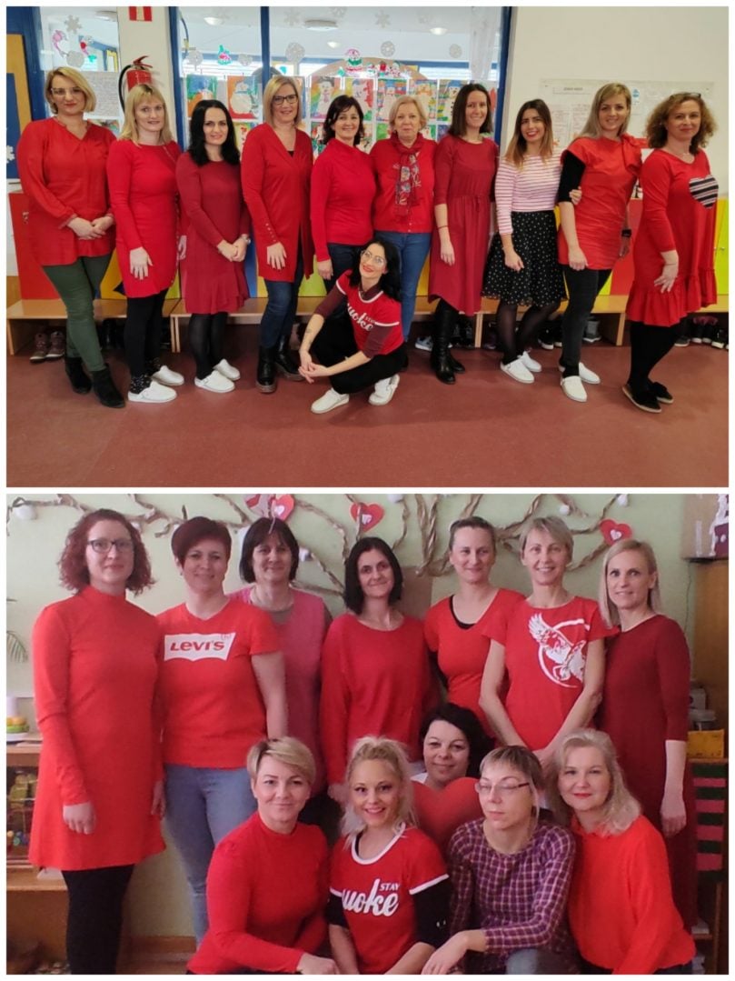 U dječjem vrtiću Cipelica obilježen Dan crvenih haljina