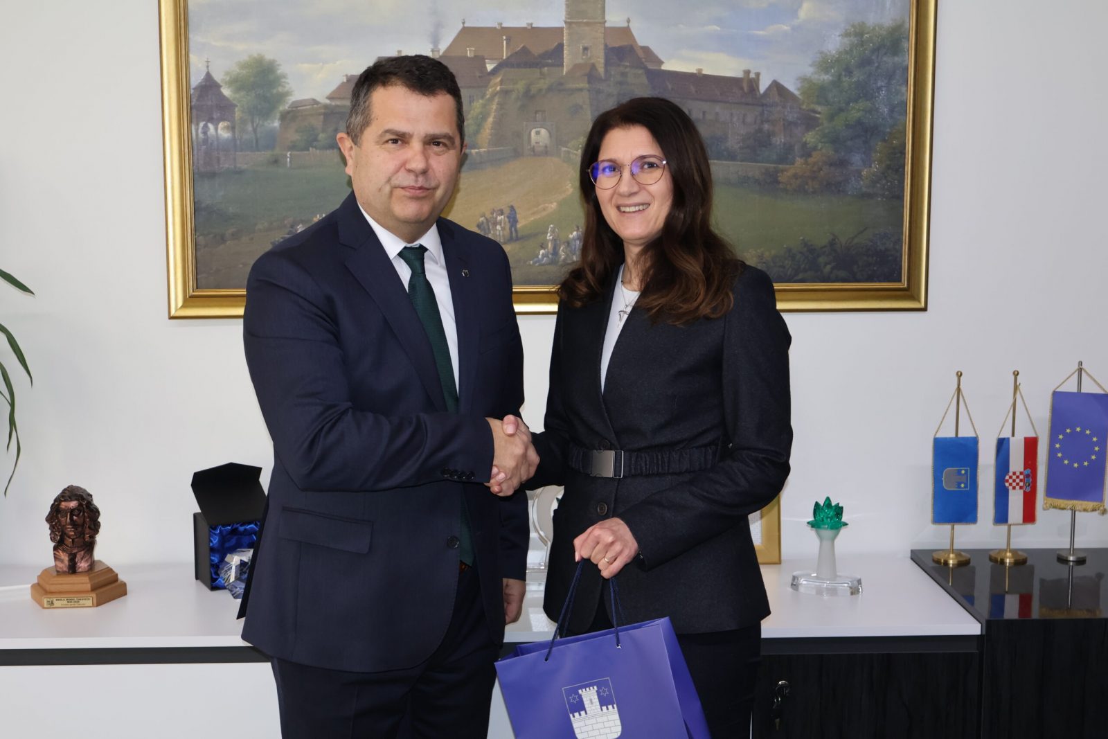 Župan Općine Lendava Janez Magyar posjetio je Grad Čakovec