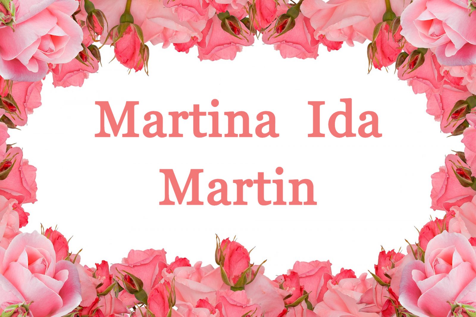 Imendan danas slave Ida, Martin i Martina