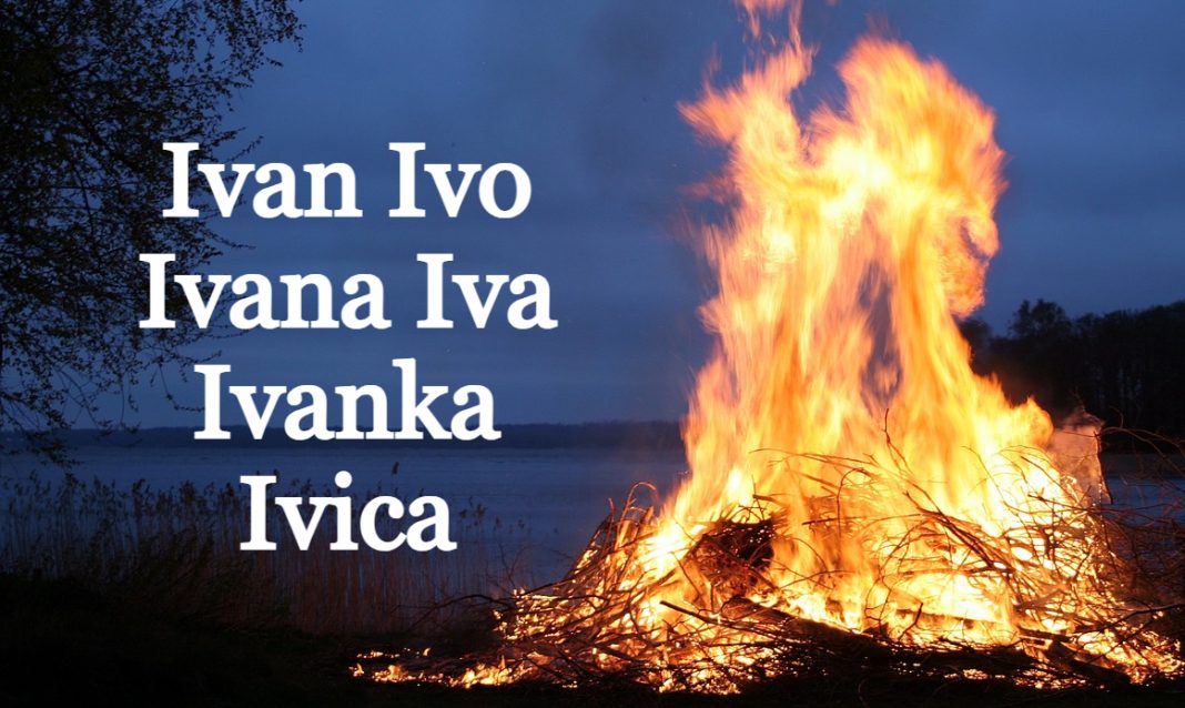 Danas je Ivanje: Imendan slave Ivan, Ivica, Ivo, Ivana, Iva, Ivanka...