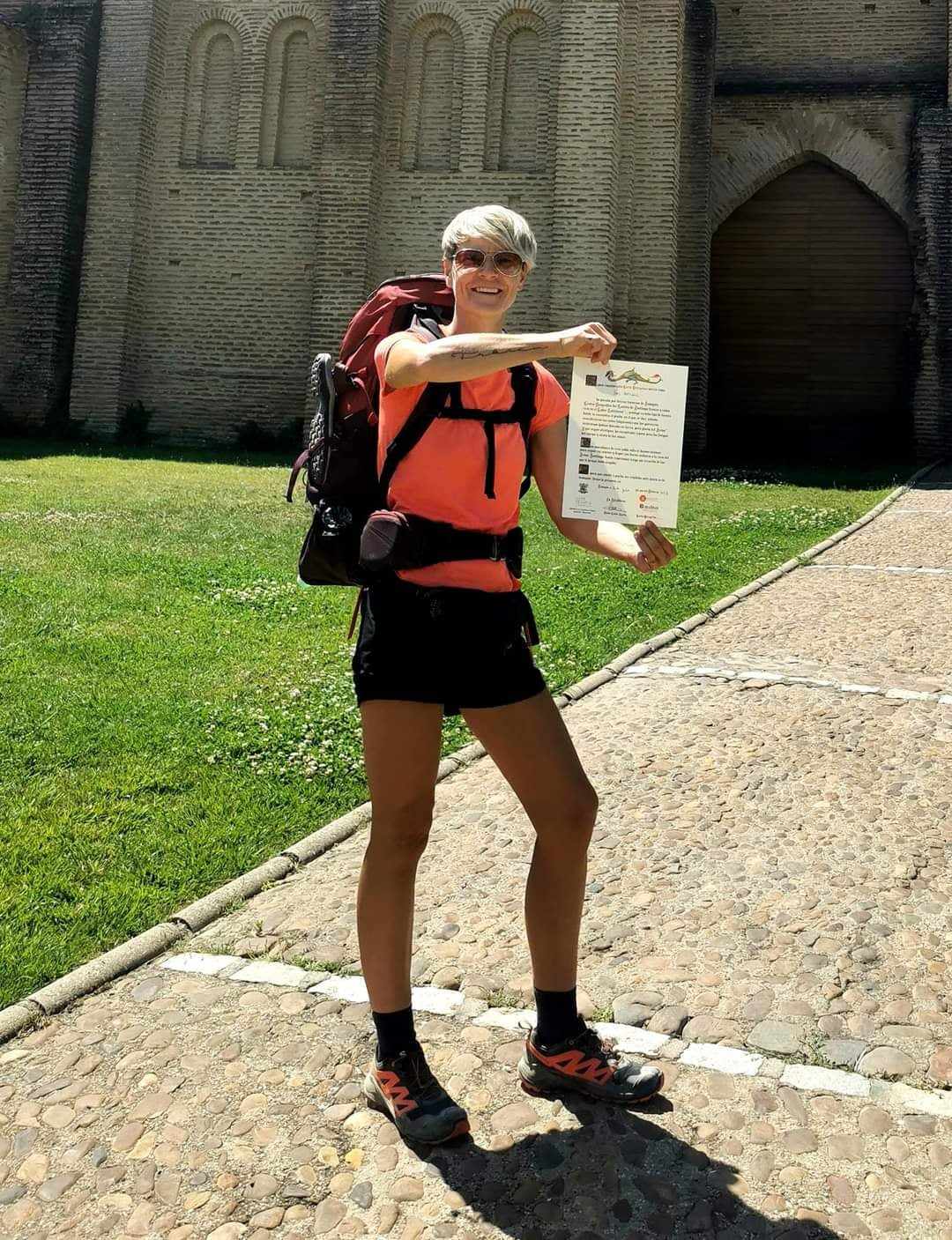 Ines Petričević iz Murskog Središća na hodočašću života - Camino de ...