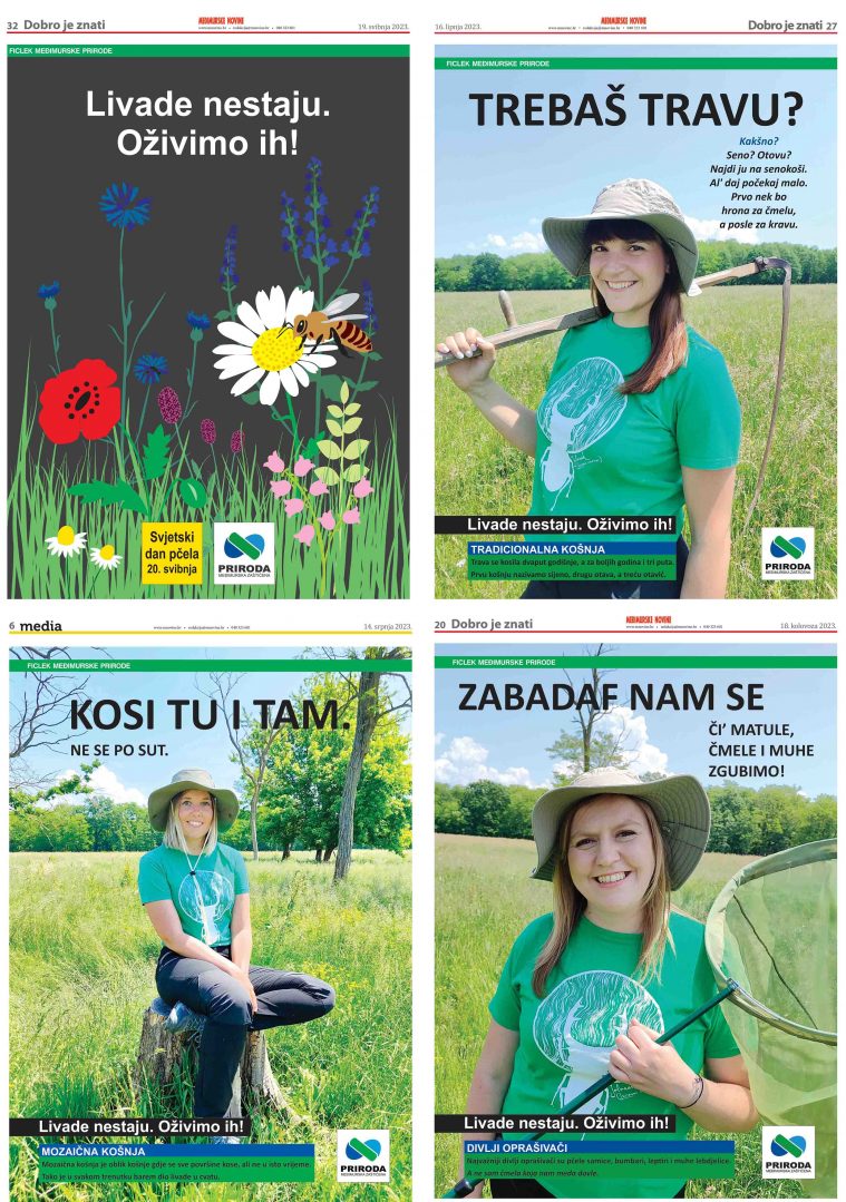 MEĐIMURSKA PRIRODA: Senokoši je se meje. Vrnimo ih!