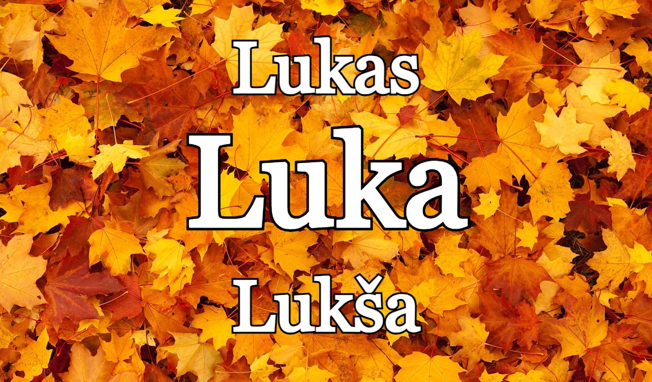 Danas je njihov dan: Imendan slave Luka, Lukas i Lukša