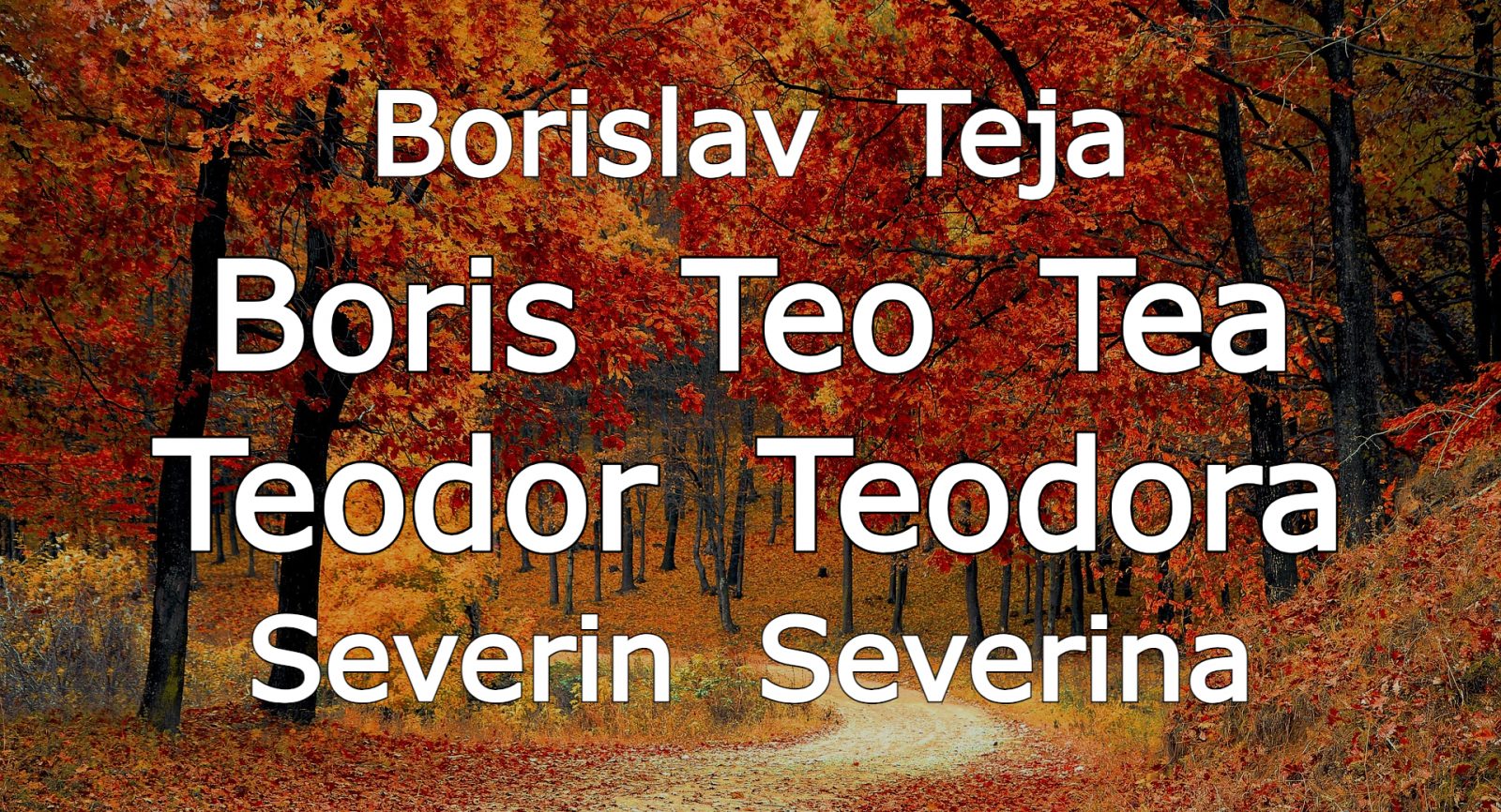 Danas je njihov dan: Imendan slave Boris, Borislav, Teodor, Teodora, Teo, Tea, Teja, Severin i ...