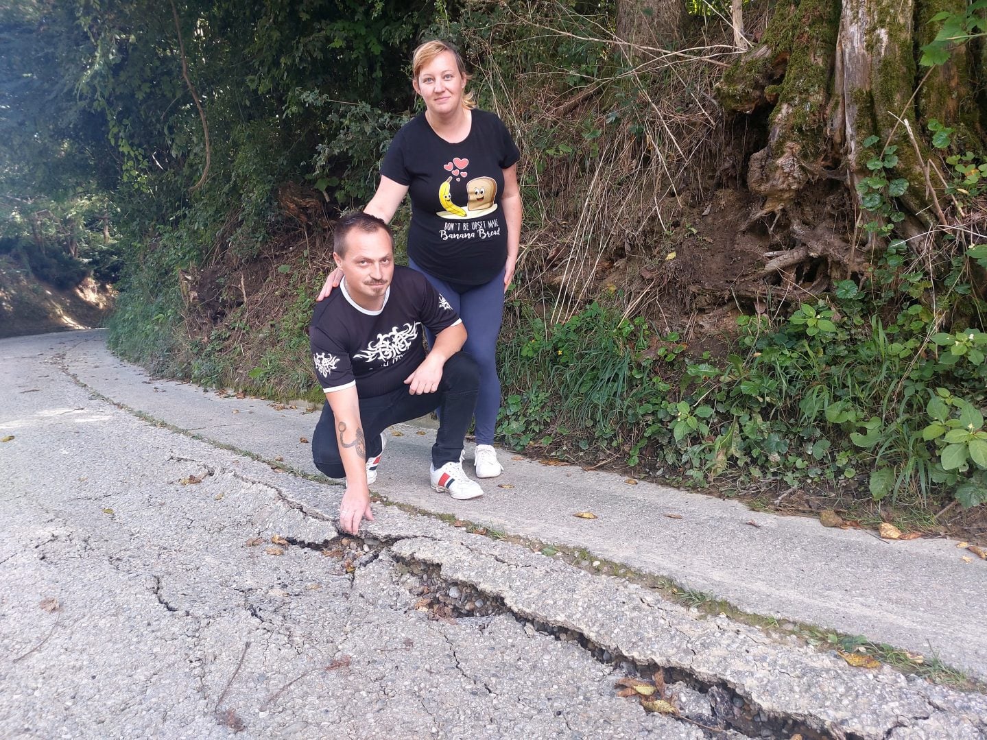 Sanja i Damir Novak: Cesta nam je užasna, barem nam pokrpajte rupe i ...