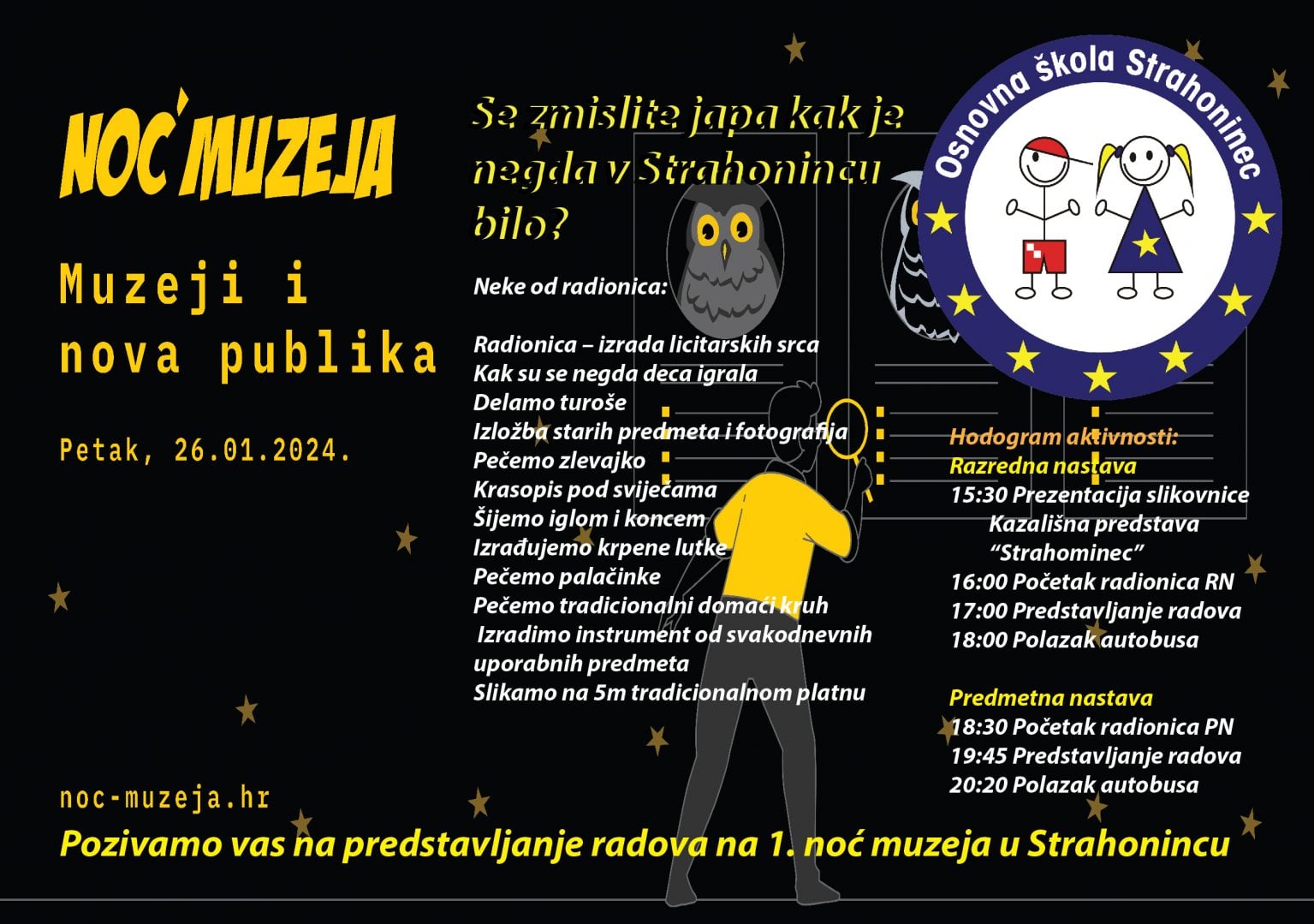 'Se zmislite japa kak je negda v Strahonincu bilo?' Dođite na Noć ...