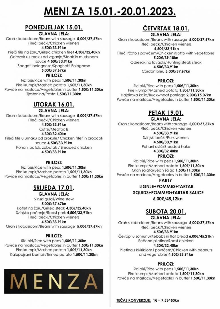 Najukusniji gableci ovaj tjedan su u Menzi!