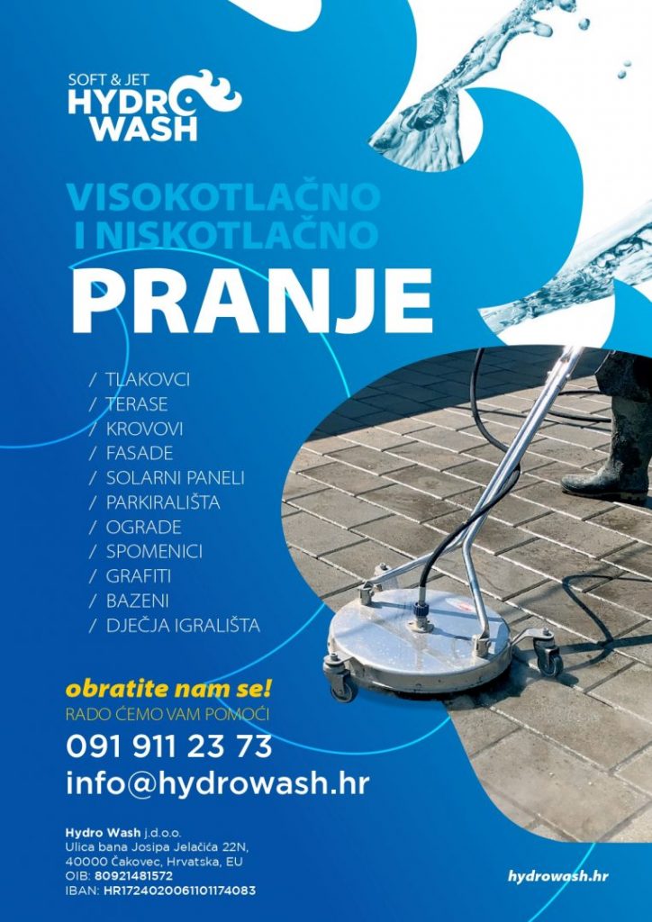 Hydro Wash: Pravi majstori za vanjsko pranje vaše kuće!