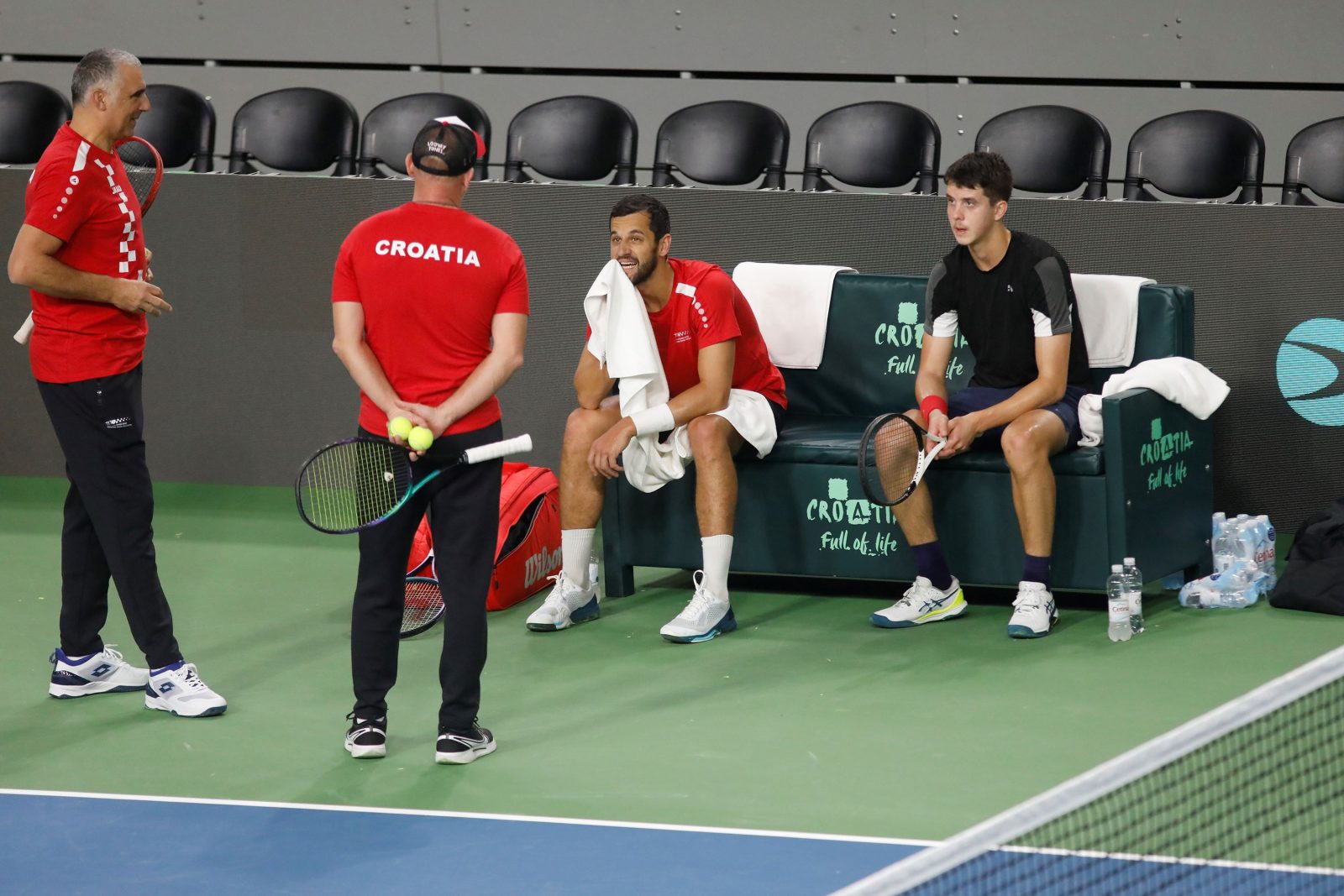 Hrvatski tenisači s optimizmom dočekuju Belgiju, Pavić najavio težak ...