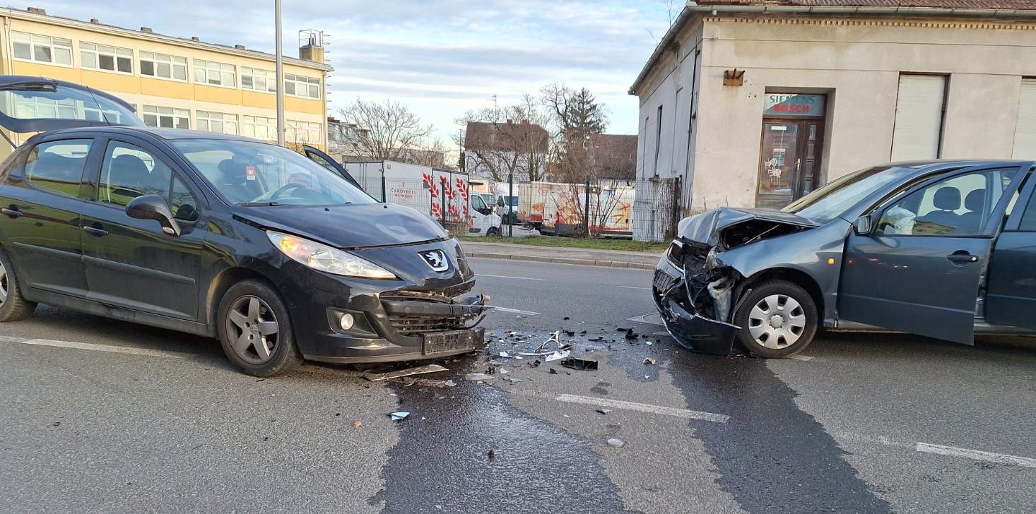 Sudar dvaju vozila u Čakovcu, jedna osoba prevezena u bolnicu