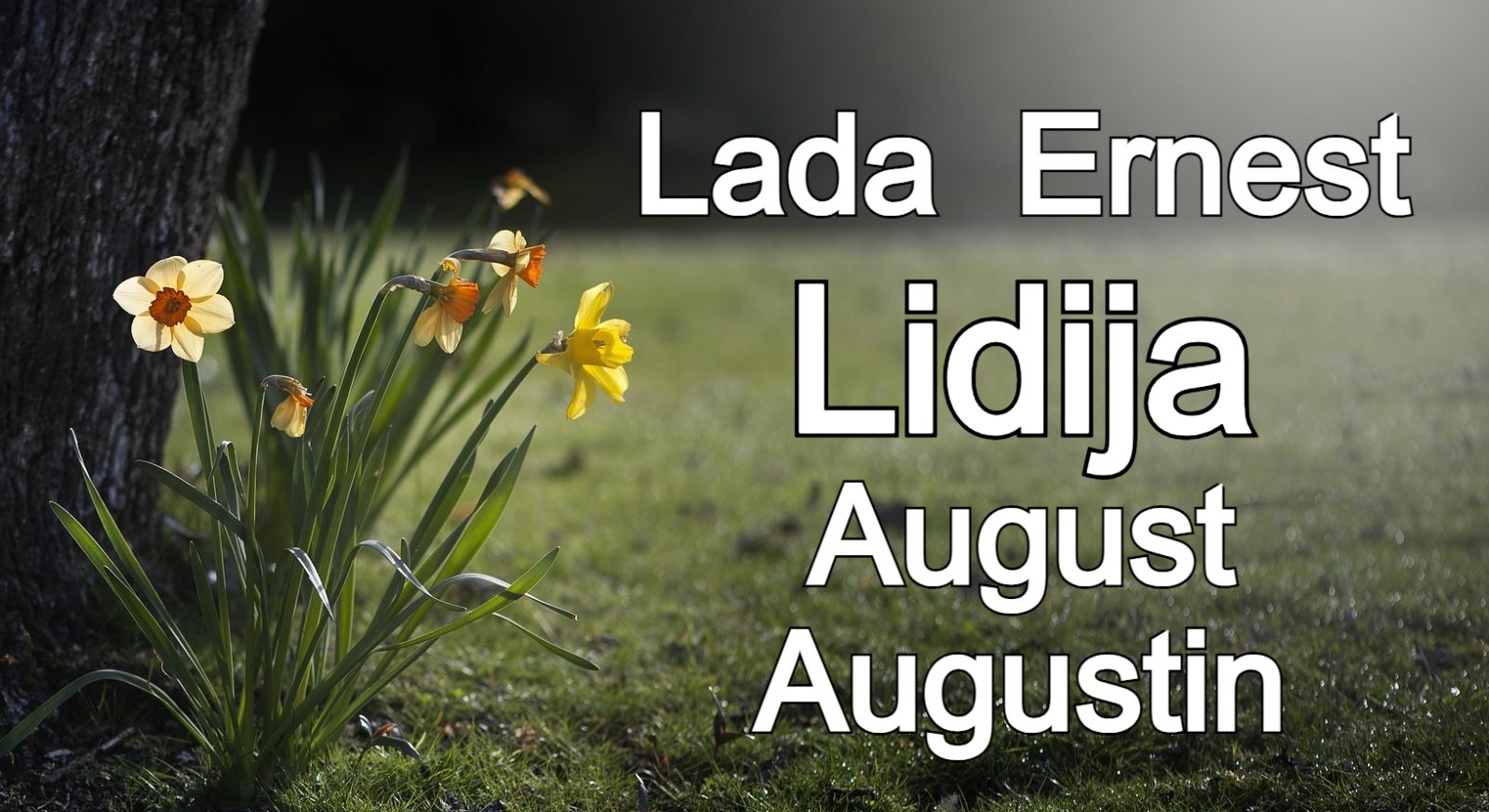 Danas je njihov dan: Imendan slave Lidija, Lada, Ernest, August i Augustin