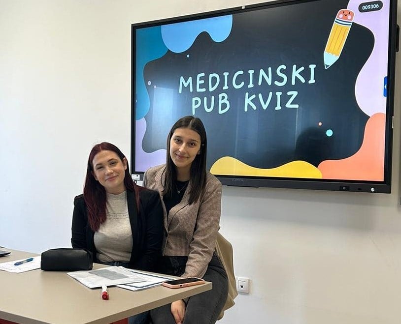 Laura Novak i Nina Sabol organizirale prvi medicinski pub kviz u ...