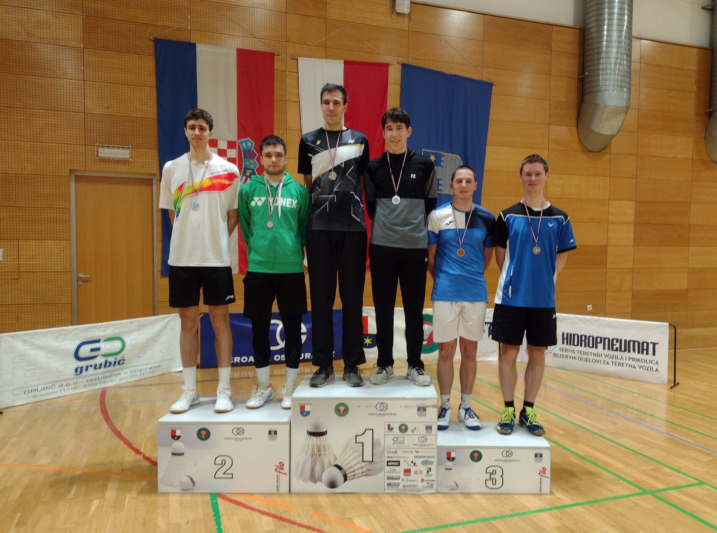 Luka Grubić, Filip Bel te Vanja i Nela Novak brončani na 1. Saveznom ...