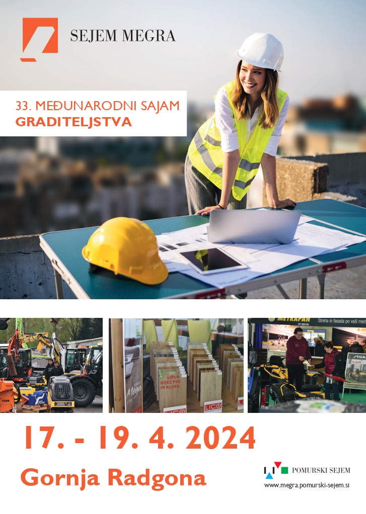 Pomurski sejem od 17. do 19. 4. u Gornjoj Radgoni: Sajam MEGRA ...