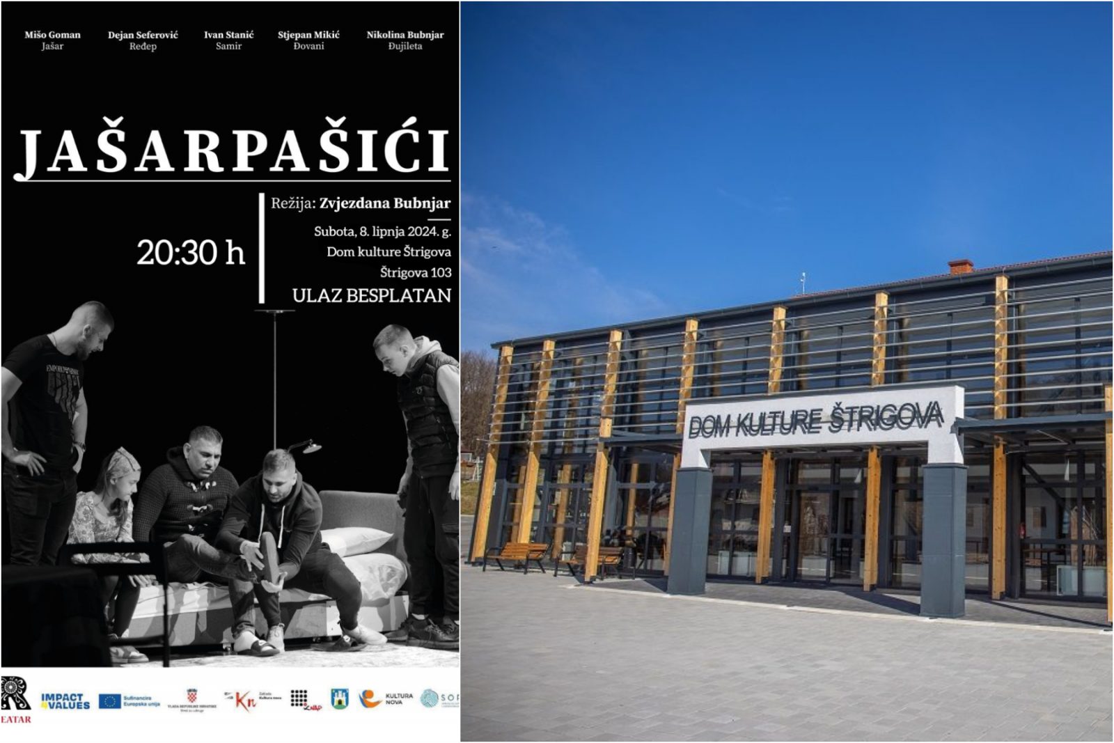 U subotu Jašarpašići u Domu kulture Štrigova, ulaz besplatan!