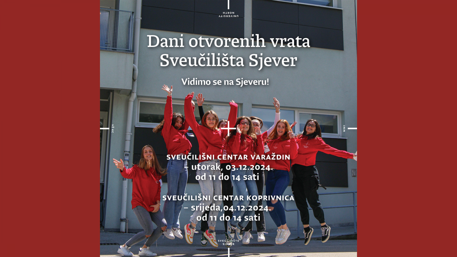 Sveučilište sjever poziva na Dane otvorenih vrata