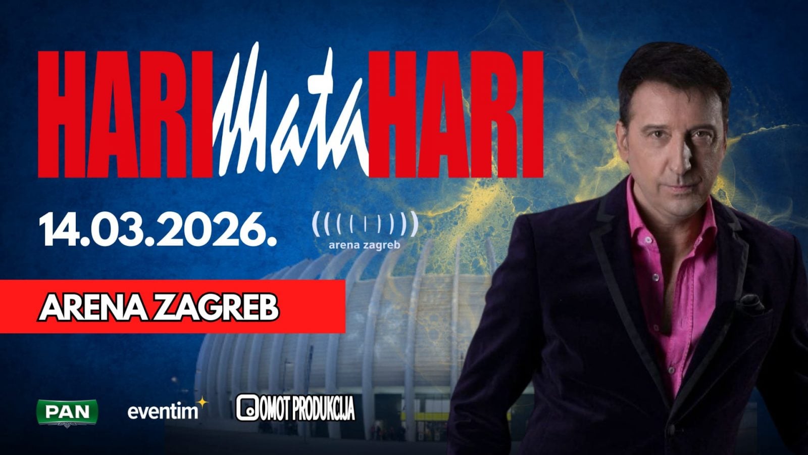 Omot produkcija najavljuje dugoočekivani koncert Hari Mata Harija u ...