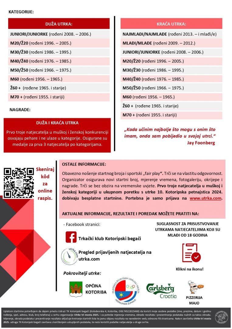 Donja Dubrava spremna za Utrku 3 mosta – evo kako se prijaviti!